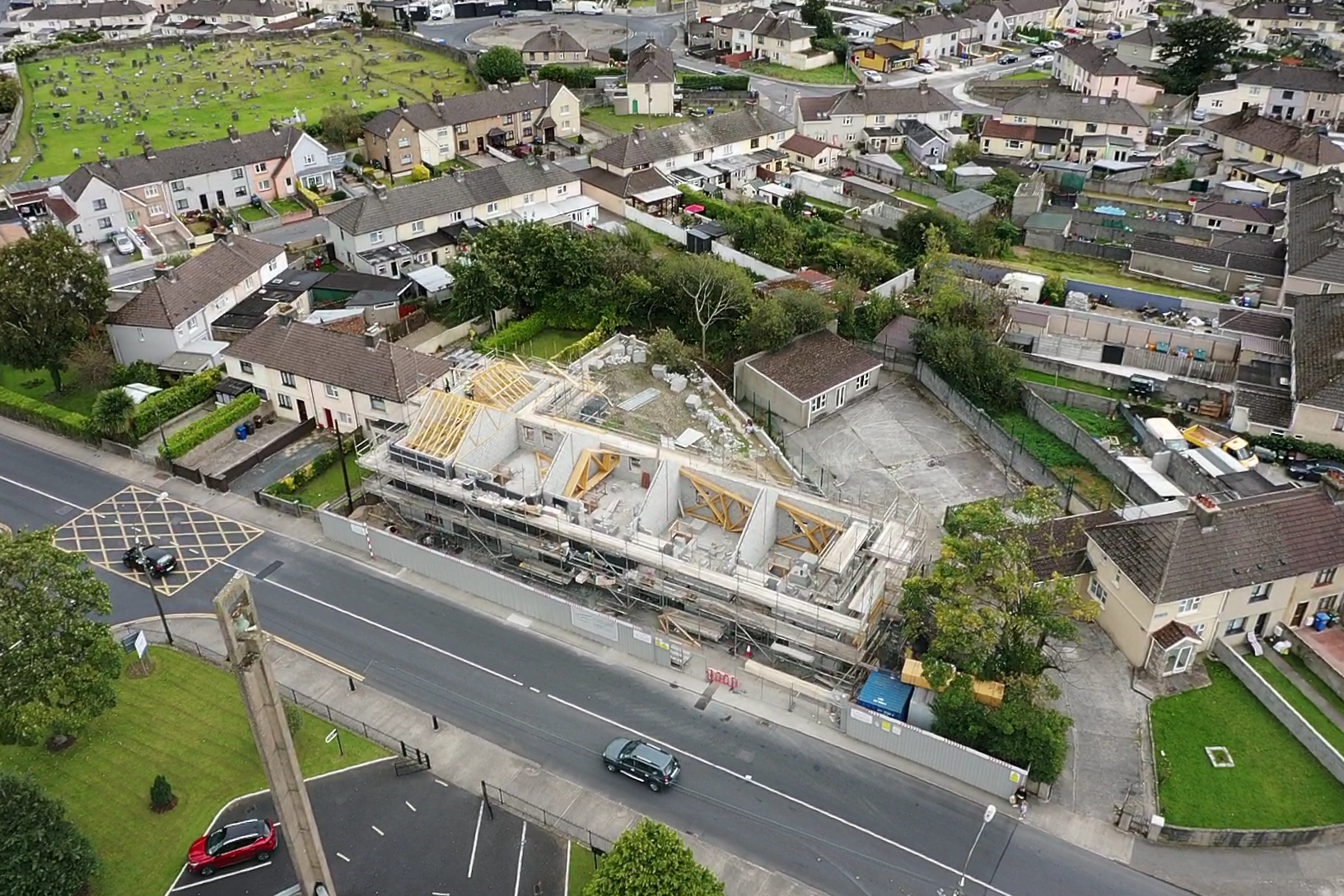 5 Dwelling Houses at Kileely Road, Limerick reach roof level – Jada ...